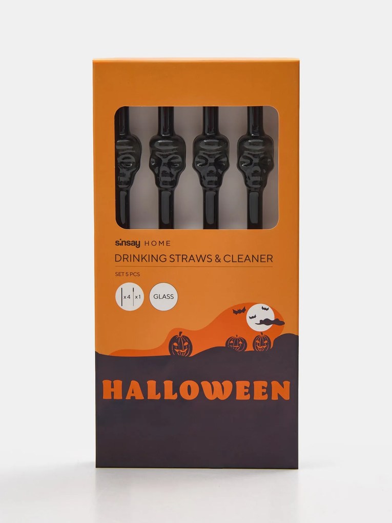 Sinsay - Sada brček s čističem 5 pack - černá