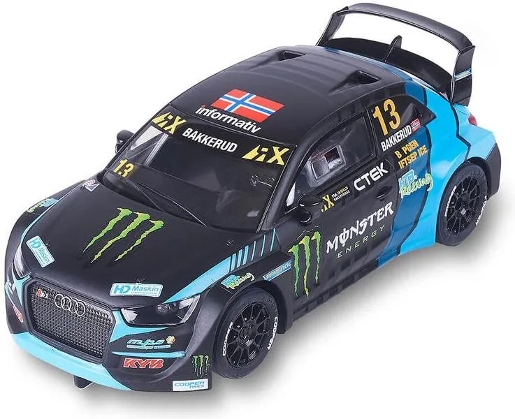 Autíčko pro autodráhu scx original audi s1 wrx monster