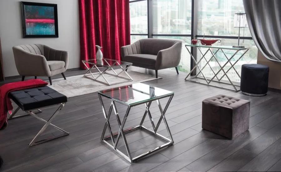 Casarredo - Komfort nábytek Odkládací konzolový stolek ZEGNA C