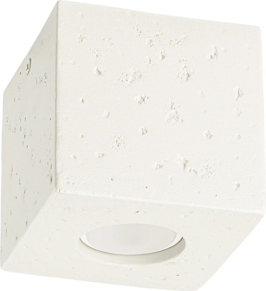 Sollux Lighting Stropní lampa QUAD betonová béžová