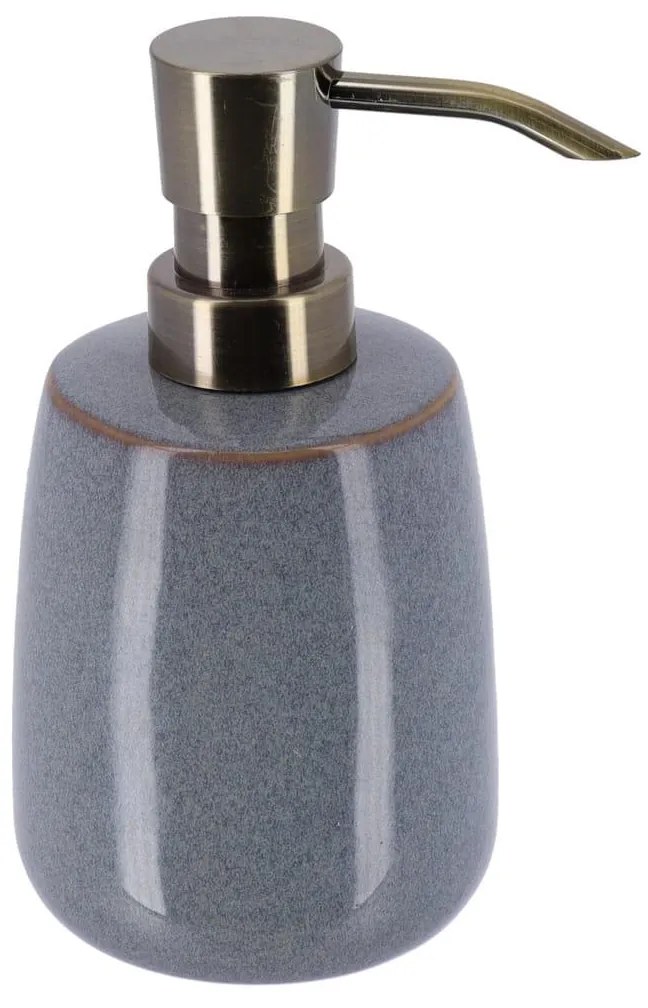 Dávkovač mýdla Louxor, modrá/s prvky v barvě nerez, 200 ml