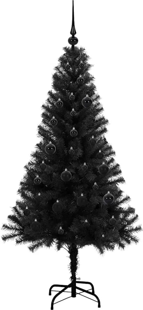Vánoční stromeček Černá 150 cm PVC 3396466