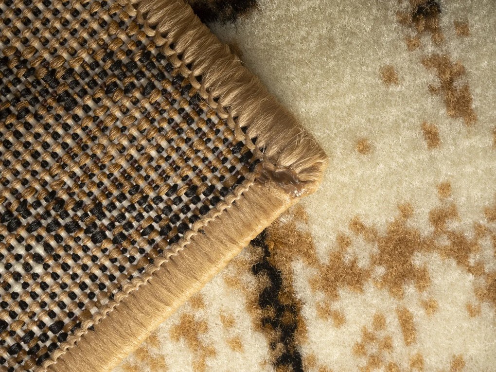 Kusový koberec Superwood brown, 160x230, hnedá, chodba / predsieň, Alfa Carpets