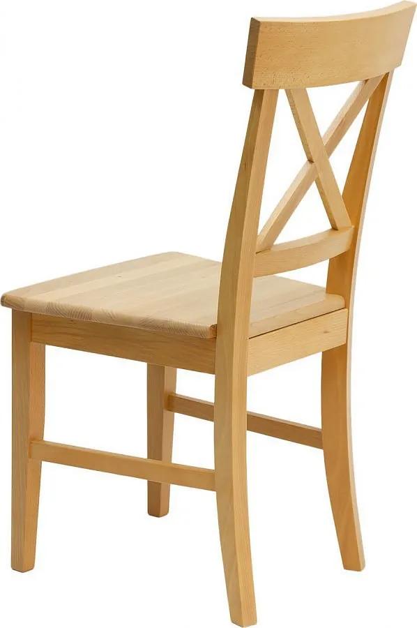 Bradop Dřevěná jídelní židle NIKOLA II Z158, buková | Provedení: W - wenge