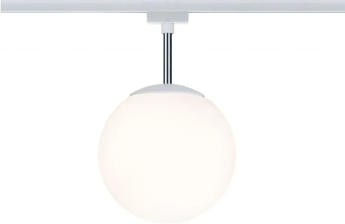 P 97603 URail spotové svítidlo Globe bílá bez zdroje, max. 10W E14 - PAULMANN