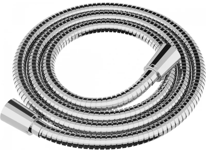 Mexen příslušenství, Sprchová hadice 150 cm, nerezové opletení, chrom, 79460-00