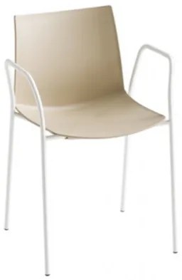 Gaber Plastová židle KANVAS TB Barva kostry chromová kostra Barva plastu Gaber hnědá 52