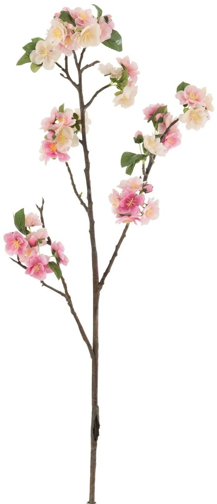 Větvička s růžovými květy Blossom - 22*5*82 cm