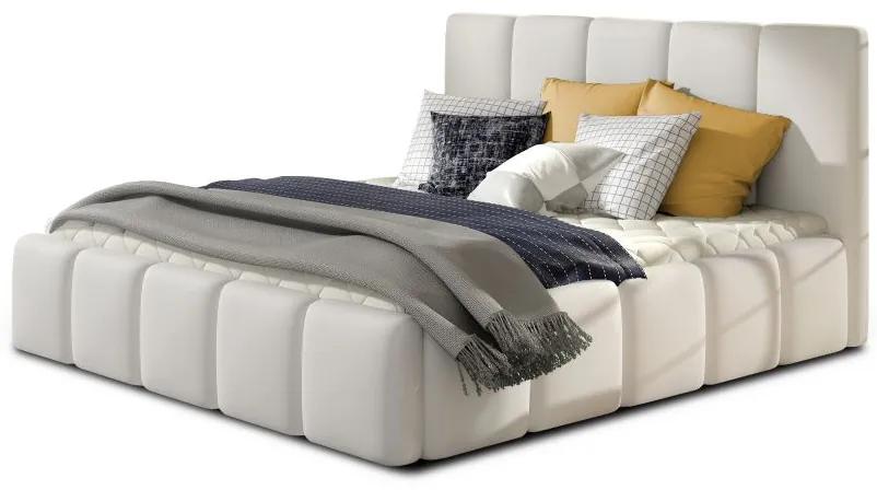 Čalouněná postel EDVIGE - Soft 17 - 180x200cm - bez úl. prostoru