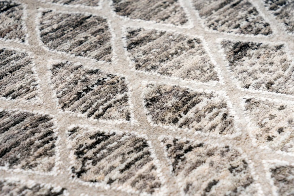 Obsession, Koberec běhoun Bella 236 Grey, 80x300, šedá, chodba / předsíň