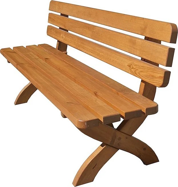 Masivní dřevěná sestava z borovice 1+2 lakovaná 40 mm (různé délky) 160 cm