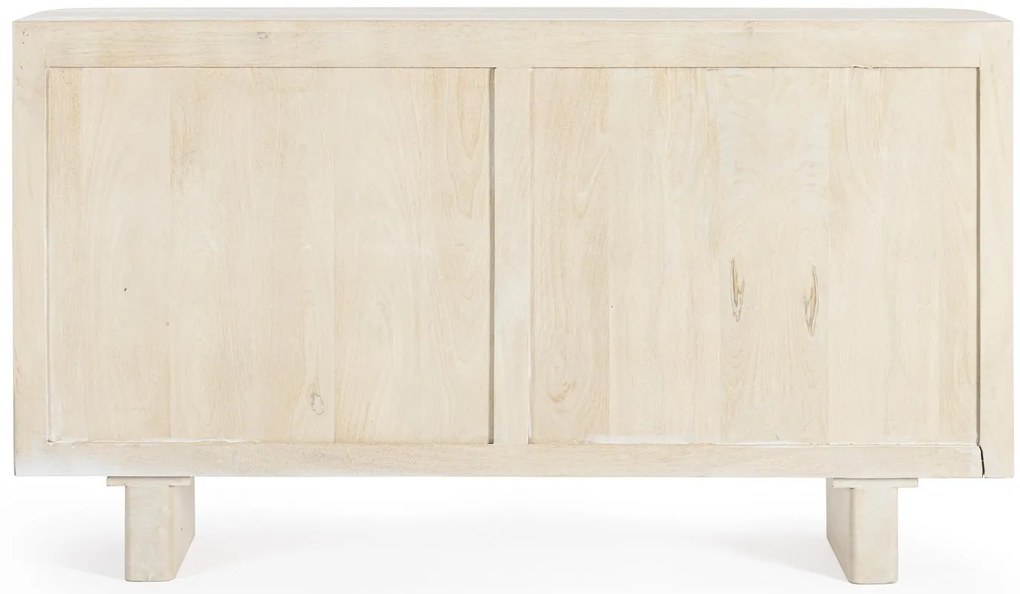 BIZZOTTO Dřevěný TV stolek SERAPIS 140x58 cm světlý 0747186