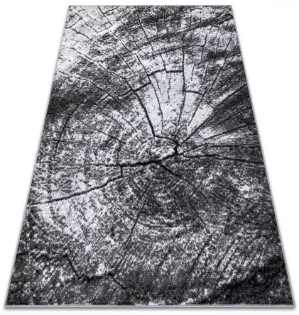 Kusový koberec BCF Morad PAŘEZ STROMU Dřevo šedý Rozměr: 120x170 cm