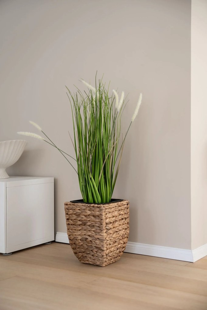Květináč ASIA, vodní hyacint, výška 30 cm, natur