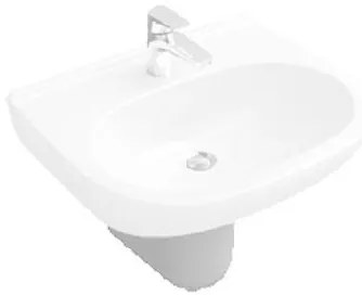 Villeroy & Boch O.novo - Polosloup, Ceramicplus, alpská bílá 526600R1