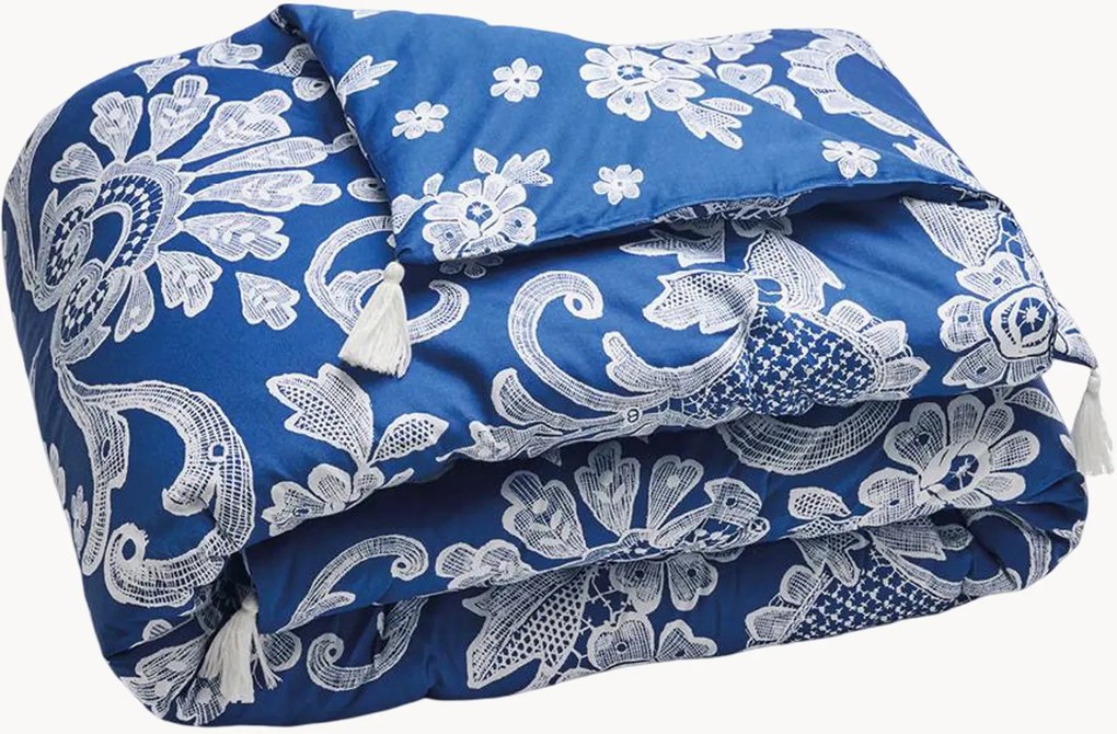 Pléd z bavlněného saténu Passementerie