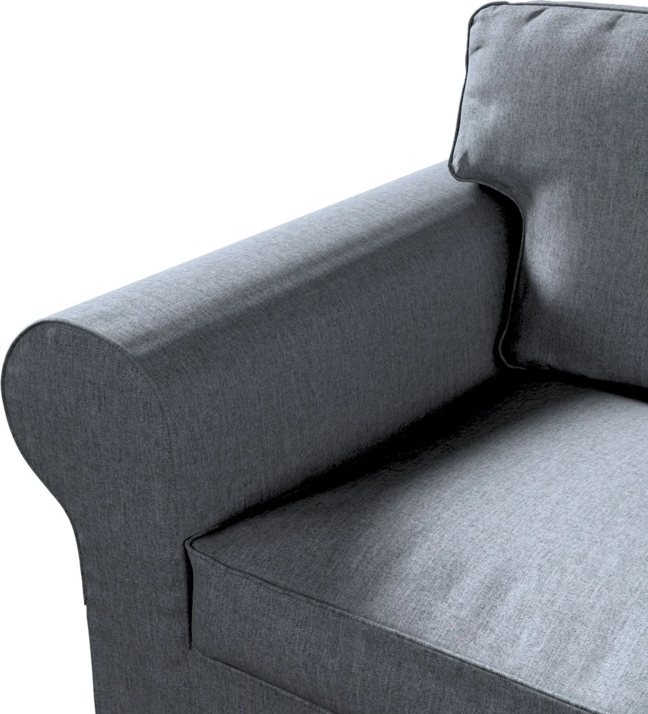 Potah na pohovku IKEA Ektorp 2-místná rozkládací NOVÝ MODEL 2012 barva šedá látka pletený vzor