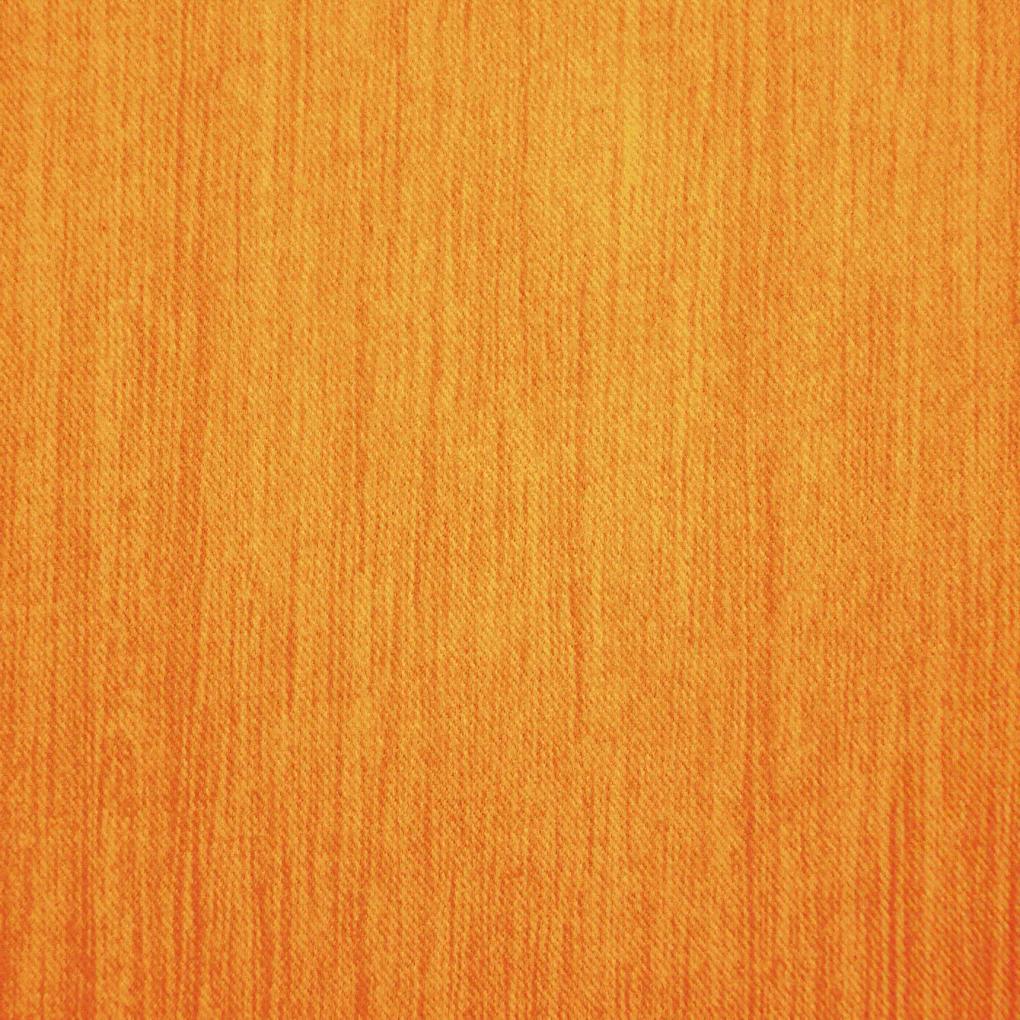 Olzatex Zatemňovací závěs, blackout P7909/182 sytě oranžový, šířka 150cm  (látka v metráži) | BIANO