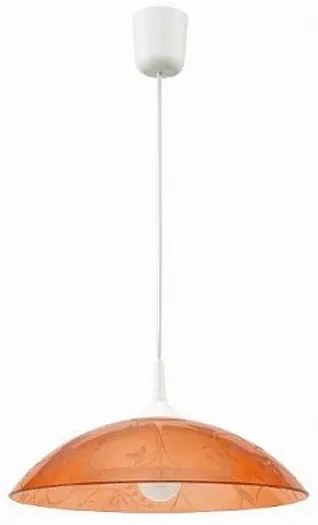 Kuchyňský lustr Lampex 012/C oranžová