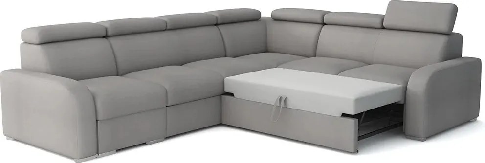 Sedací souprava OSLO L + křeslo + taburet | 315x250 | rozkládací + 2x úložný prostor | VÝBĚR TKANIN