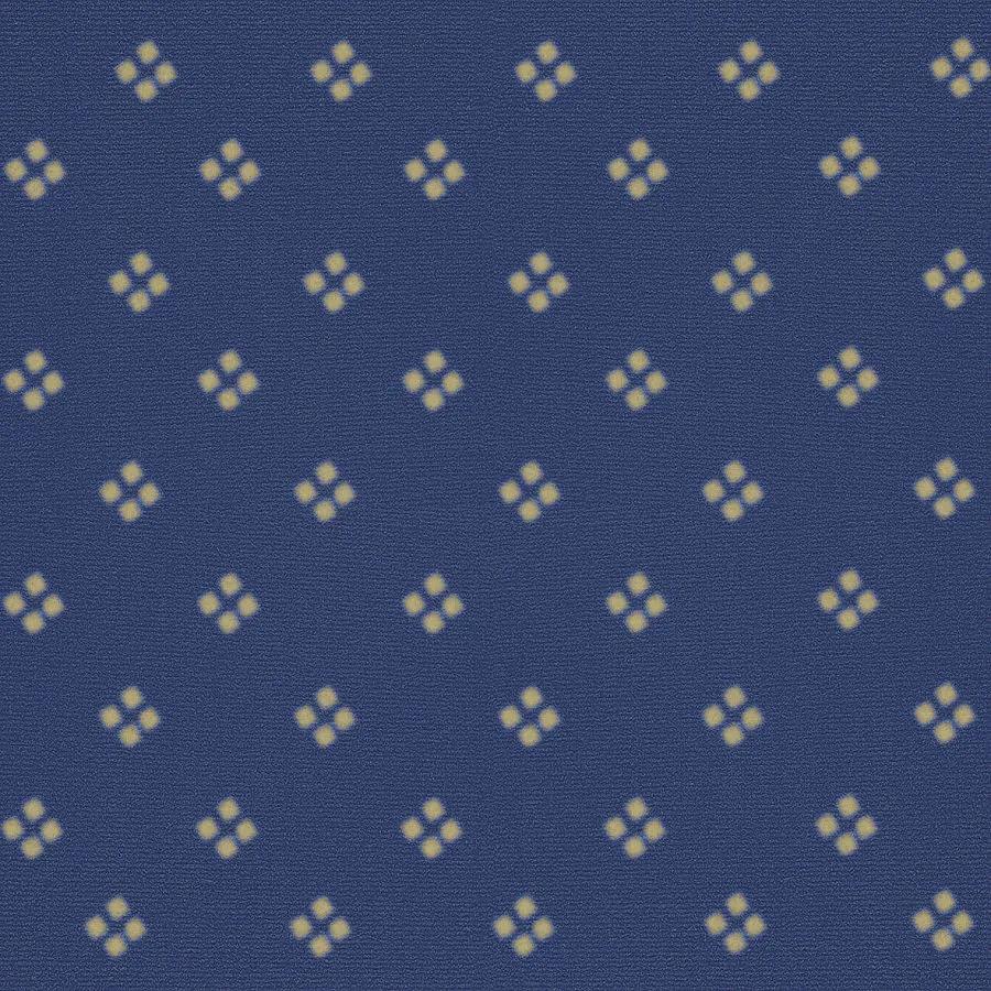 Zátěžový koberec Chambord 77 filc - modrý - 4m
