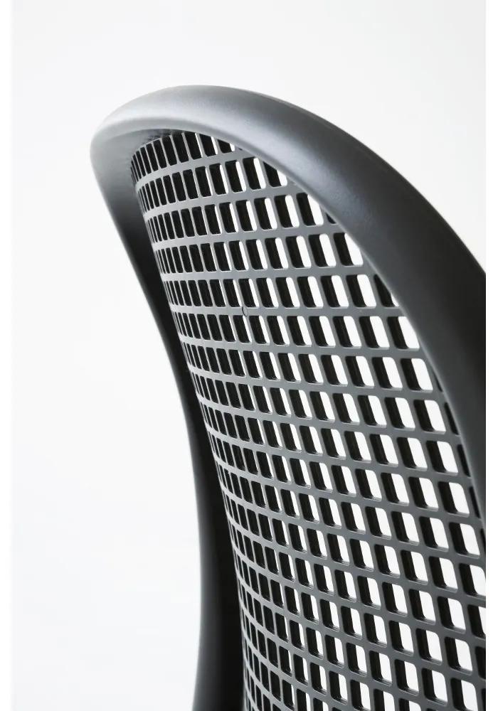 GABER - Barová židle PANAMA BL - vysoká, černá/buk
