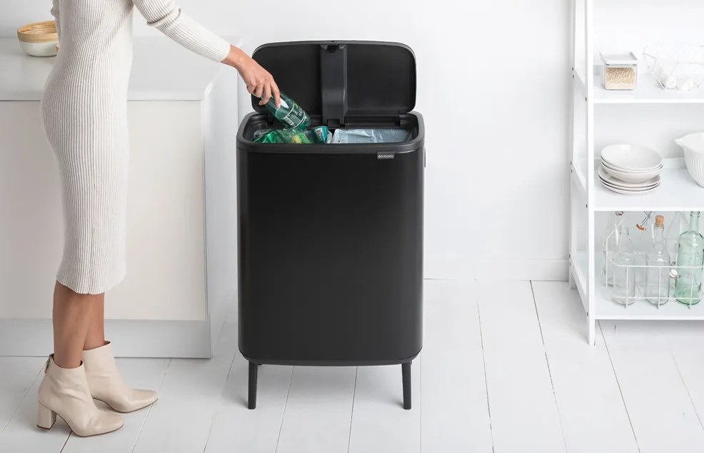 Brabantia BO Touch Bin 2x30L HI černá