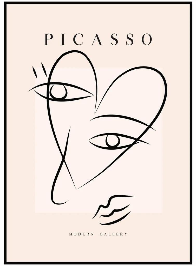 Pablo Picasso - Srdce 30 x 40 cm