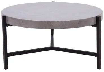 Konferenční stolek s betonovým vzorem BINKI