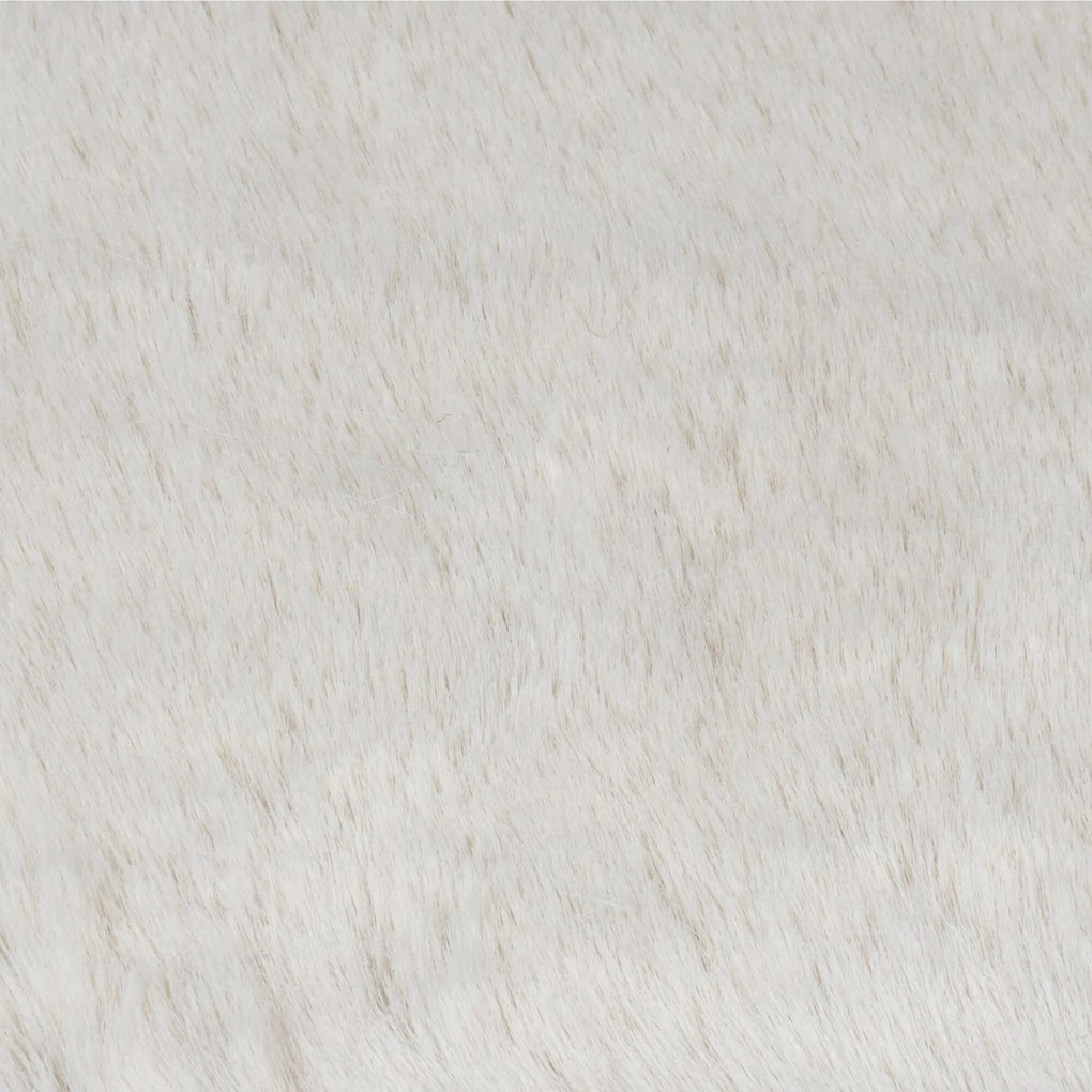 Flair Rugs, Kusový koberec Ivy Faux Fur Cream, 120x170, bílá, ložnice