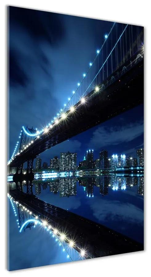 Wallmuralia Foto obraz akrylový Manhatttan Nový York 50x100 cm