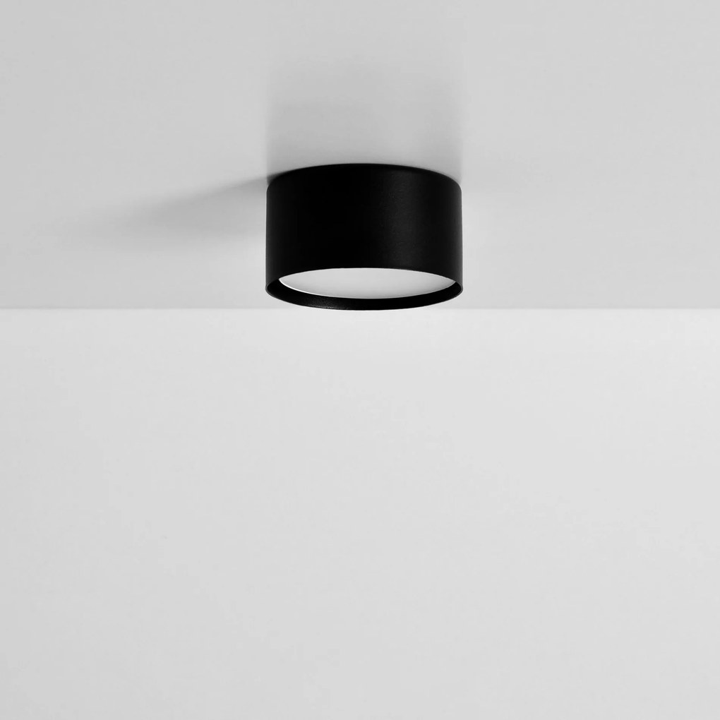KAJA Černé stropní svítidlo HORN K-5470 1×GX53/8 cm