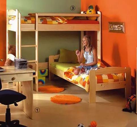 HP Nábytek Postel Laďka 008 SMRK postel pro děti šířka 80x200