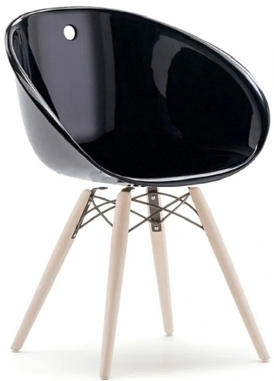 Židle GLISS 905 - dřevěná podnož Pedrali