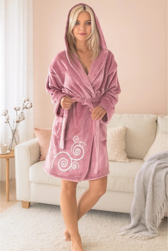 Krátký župan s kapucí Orient 33 56 - L/XL