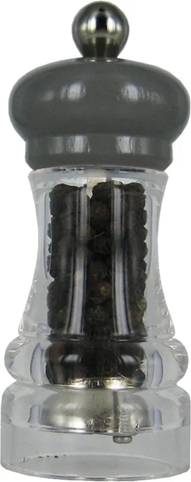 Marlux HIP HOP mlýnek na pepř, transparentní šedý, 11cm (P286-118337)