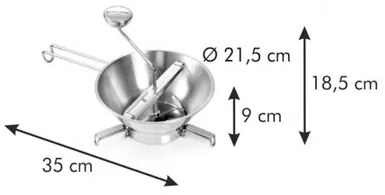 TESCOMA pasírovač GrandCHEF