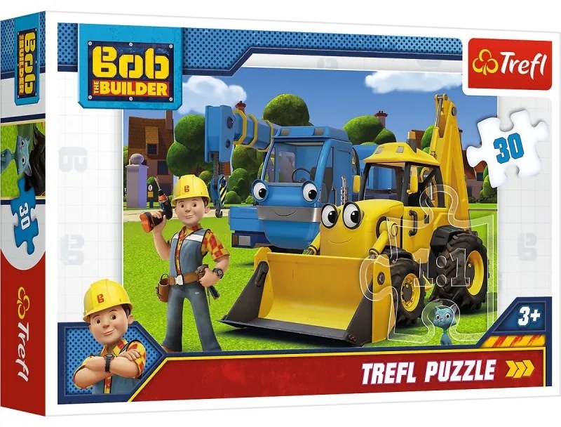 18214 TREFL Dětské Puzzle - Stavitel Bob 30 ks