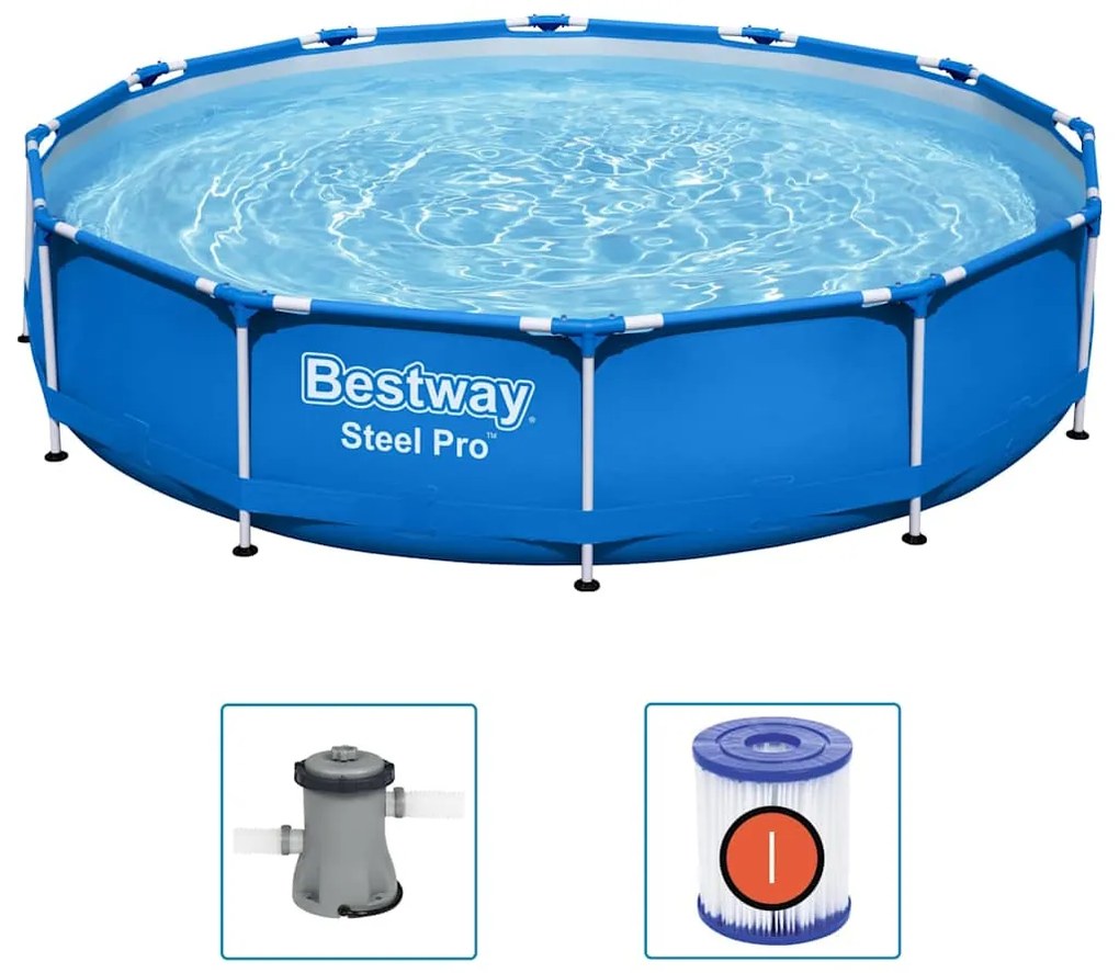 Bestway Steel Pro Bazén S Rámem 366 X 76 Cm