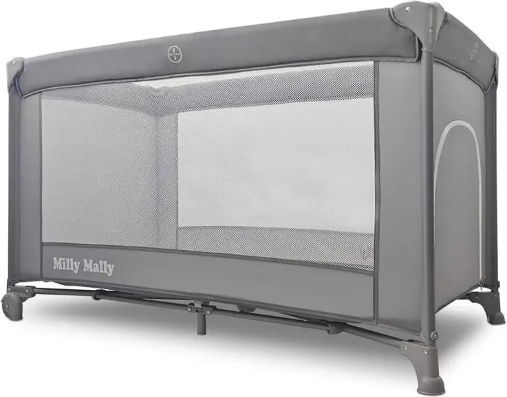 Dětská cestovní postýlka Milly Mally Mirage v přenosné tašce grey