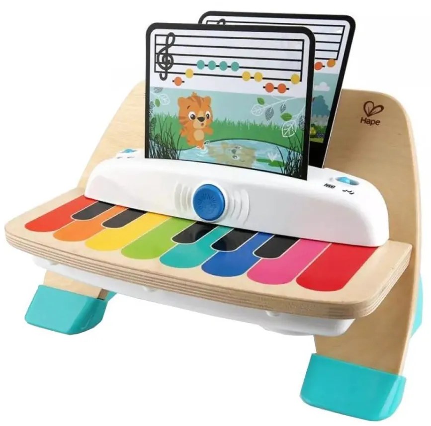 Baby Einstein - Dřevěná hudební hračka MAGIC TOUCH 3xAA klavír