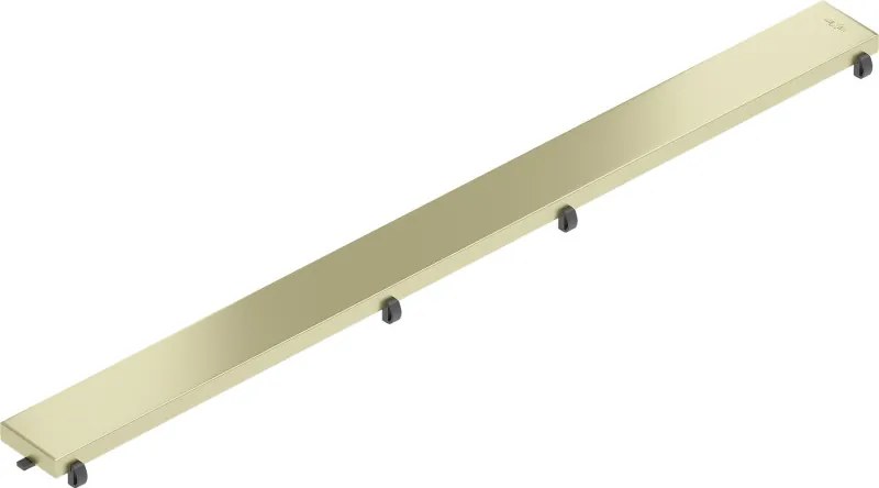 Mexen Flat M13 maskovací 2v1 na lineární odtok 50 cm, zlatý kartáčovaný - 1A19050