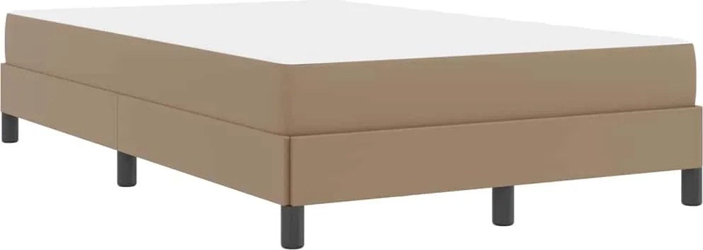 Rám postele s matrací Cappuccino 120 x 190 cm textil 3398622