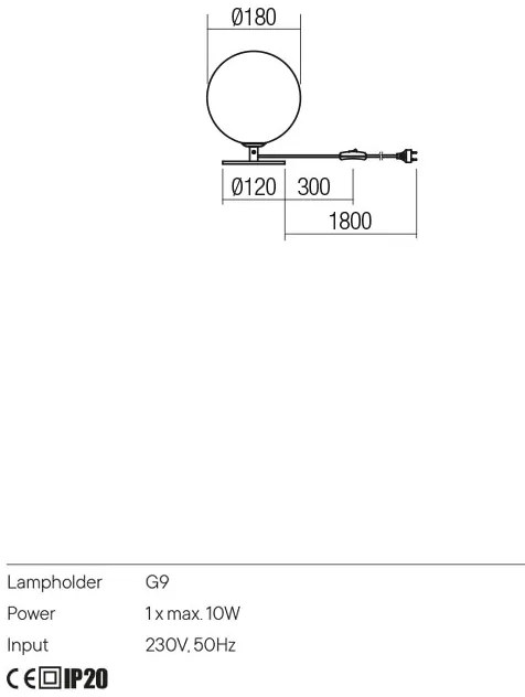 Redo Stolní lampa Roy - kávová