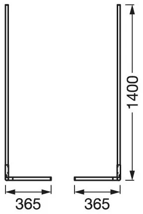 Ledvance - LED RGBW Stmívatelná stojací lampa SMART+ FLOOR LED/14W/230V Wi-Fi+DO