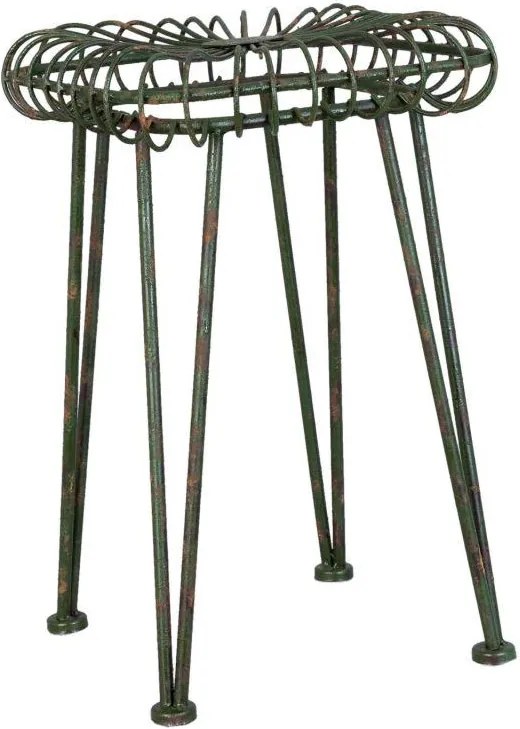 Stolička kovová 31 x 31 x 47 cm