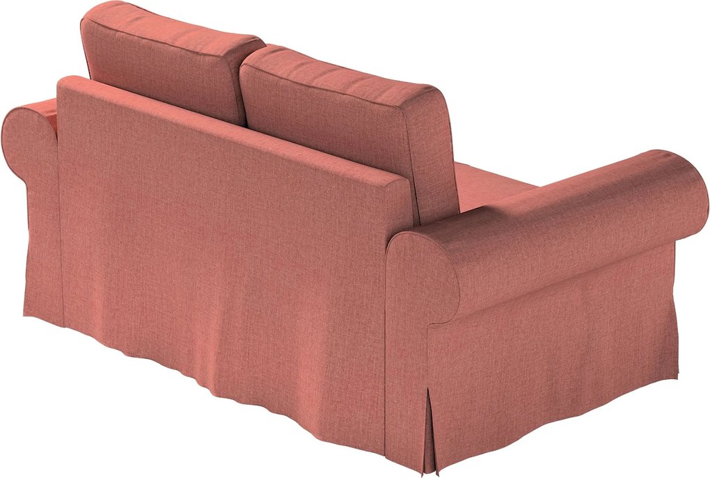 Potah na pohovku IKEA Backabro 2-místná, rozkládací barva hnědá látka pletený vzor