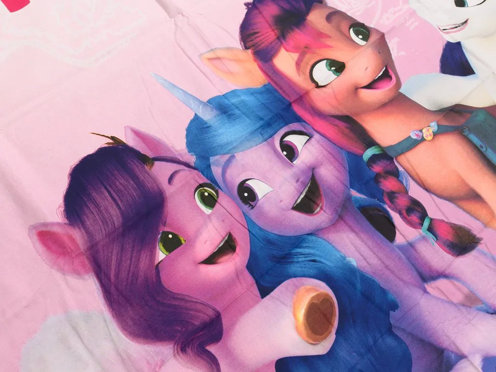 Dětské povlečení MY LITTLE PONY FRIENDSHIP růžové