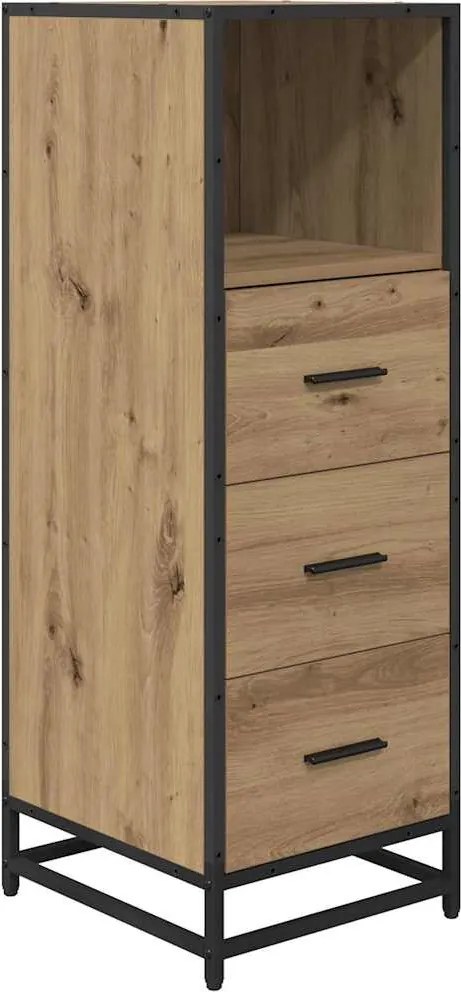 Sada koupelnového nábytku 4 ks Artisanový dub 80 x 33 x 60 cm 3402463