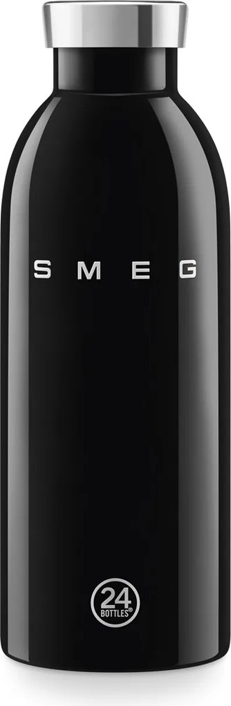 Smeg TERMO Láhev SMEG x 24BOTTLES Clima, WBF01, 500ml, 500ml, černá WBF01BL